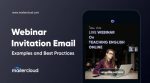 Webinar Invitation Email Examples And Templates